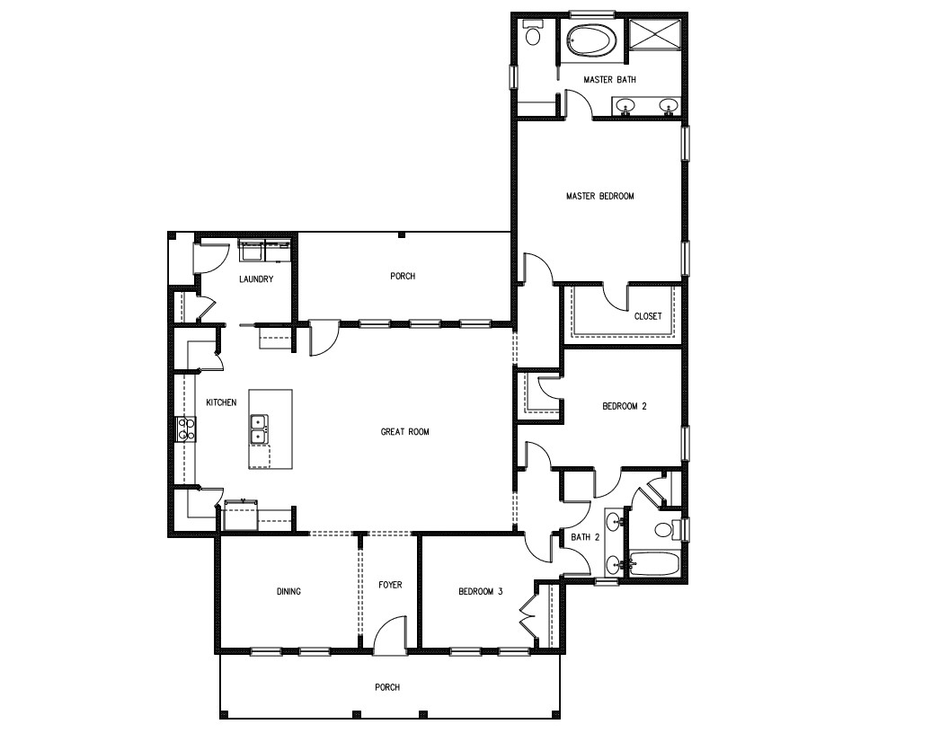 The Cartwright Floorplan - ChrisMill Homes Florida